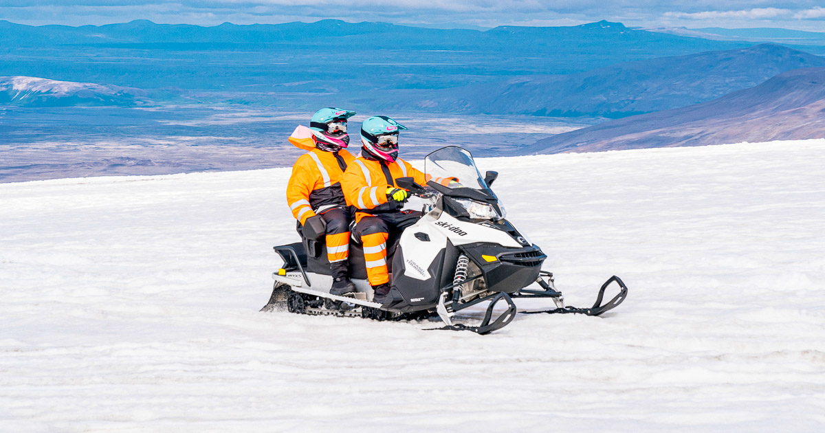 Glacier Snowmobiling Tour | Arctic Adventures