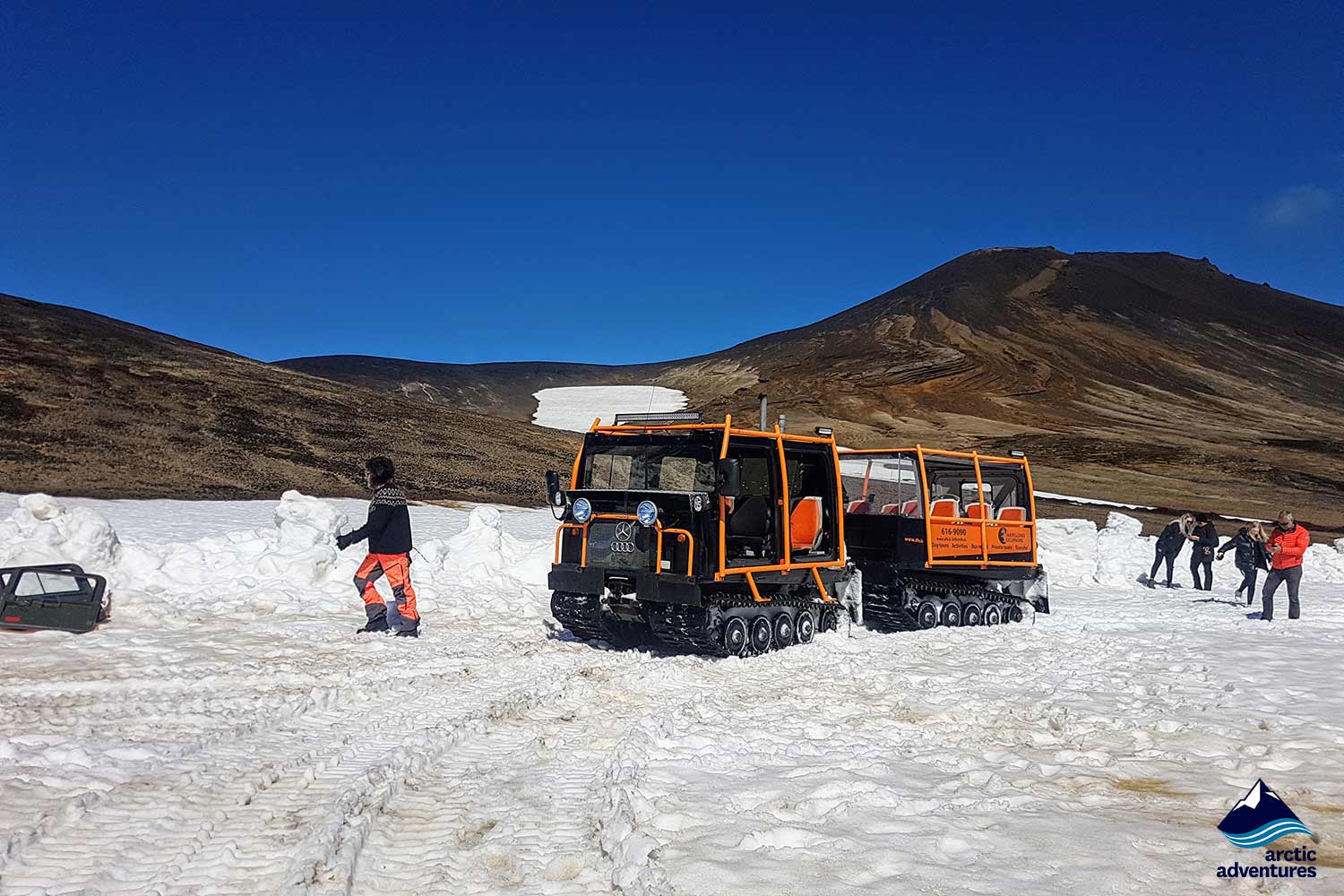 Diamond Snowcat Tour on Snaefellsjokull Glacier Iceland