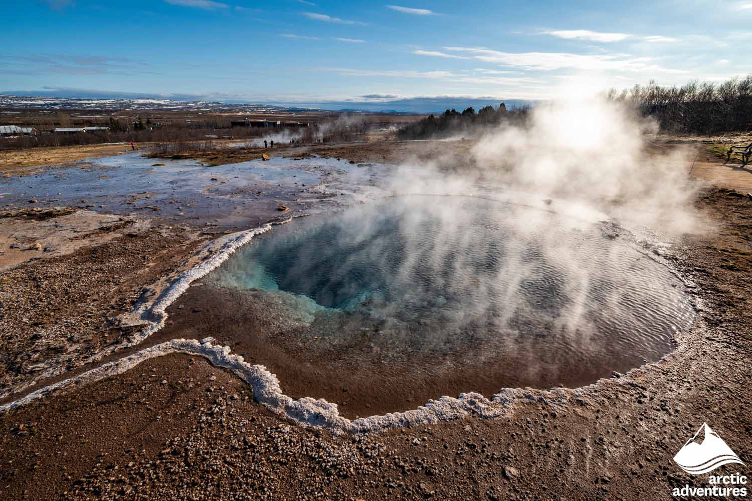 Visiting Blesi Geysir | Arctic Adventures