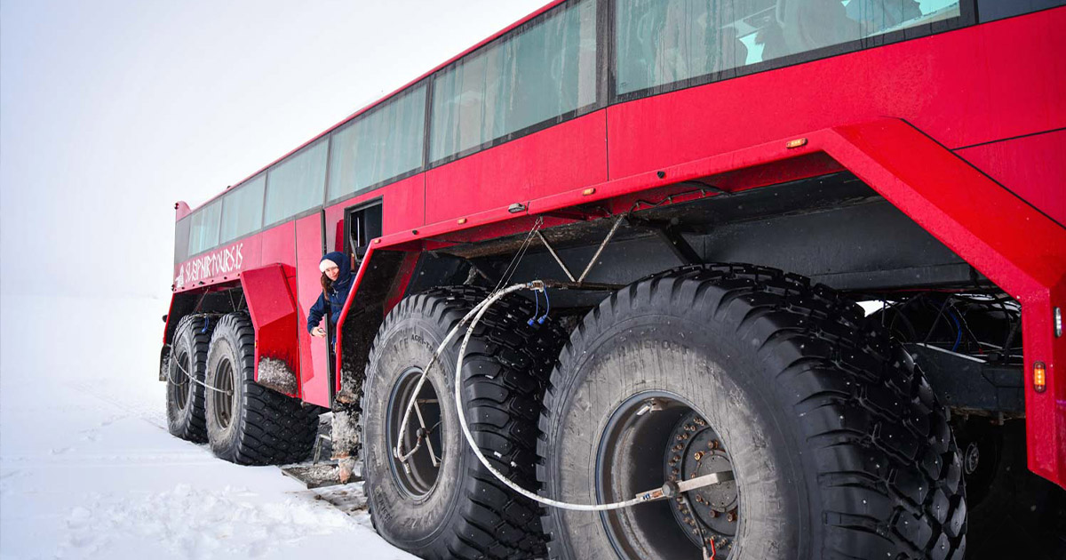 Iceland Glacier Vehicle