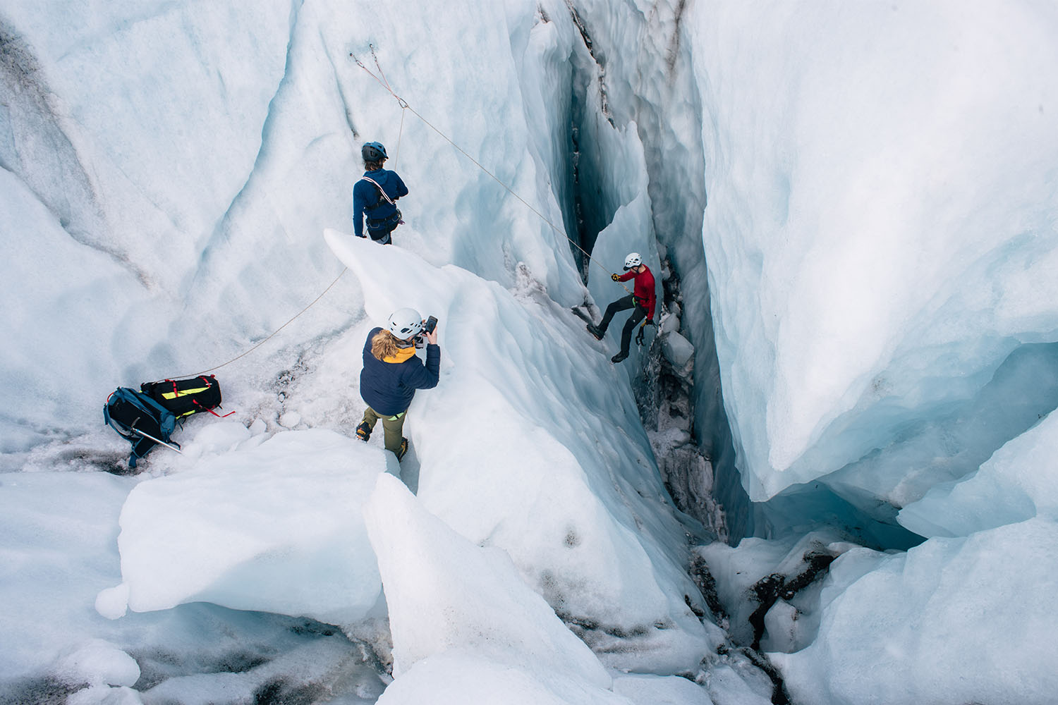 Xtreme Glacier Hiking & Ice Climbing Tour in Iceland