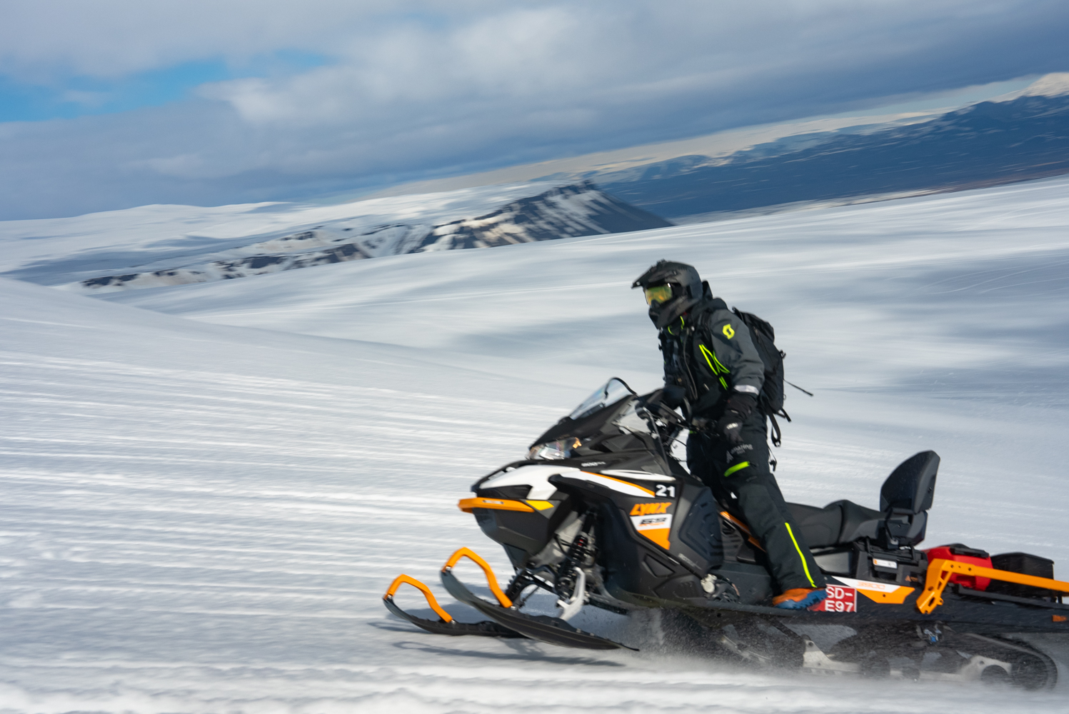 Snowmobile Tour on Langjökull Glacier | Arctic Adventures