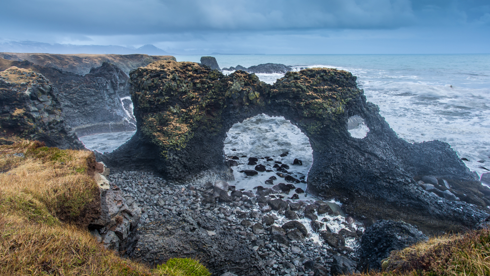 Gatklettur, The Snaefellsnes Sea Arch | Arctic Adventures