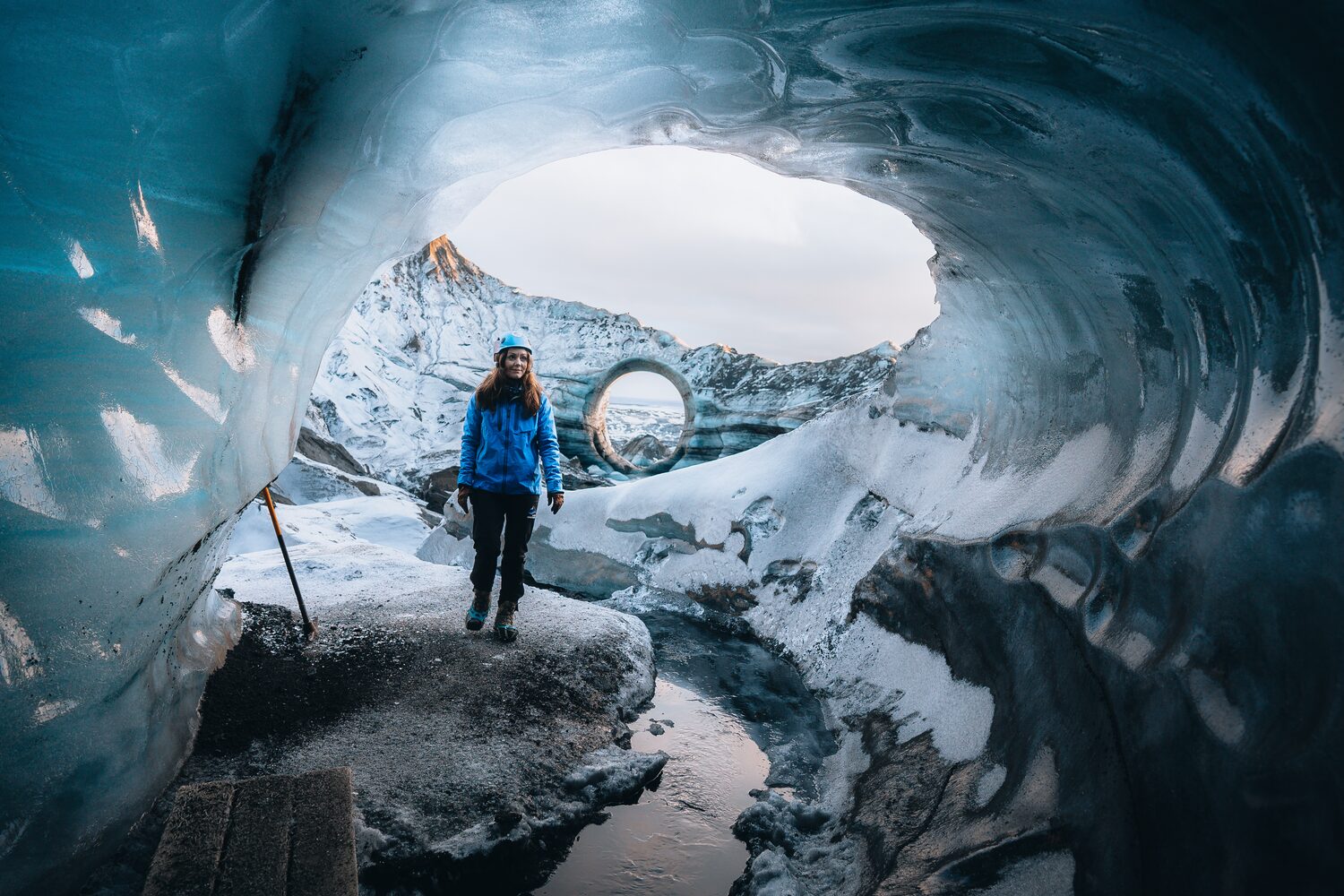 Ice Cave Beautiful Ice Cave In Northeast Japan Warms To Title Of