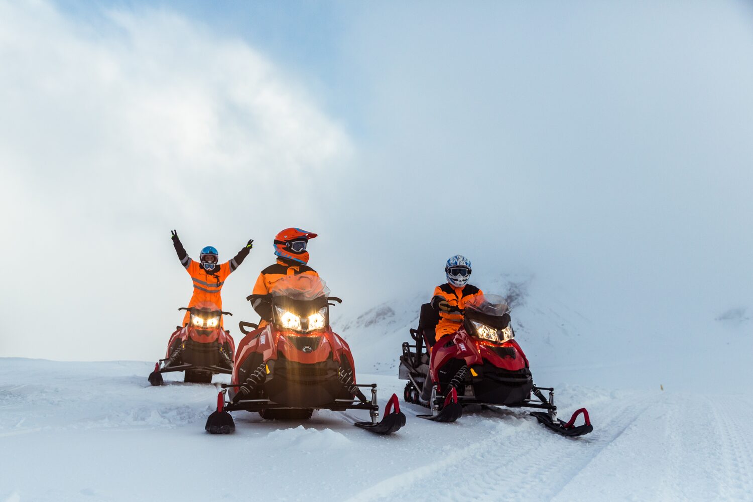 Golden Circle, Glacier Snowmobiling & Northern Lights