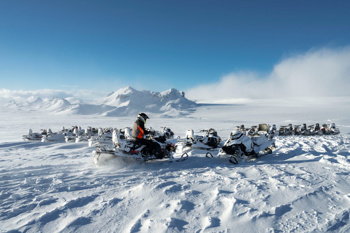 Snowmobiling, Ice Cave & Northern Lights Tour from Reykjavik