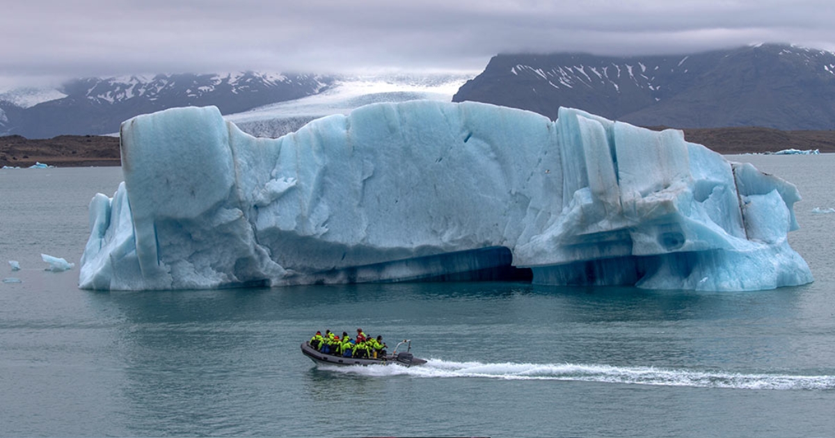 Jokulsarlon Glacier Lagoon Zodiac Boat Tour